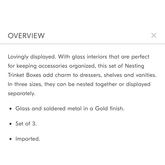 West Elm | Storage & Organization | West Elm Nesting Glass Shadow Boxes ...